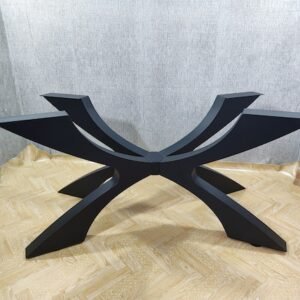 Unique Handmade furniture Spider X shape metal table base for heavy ...